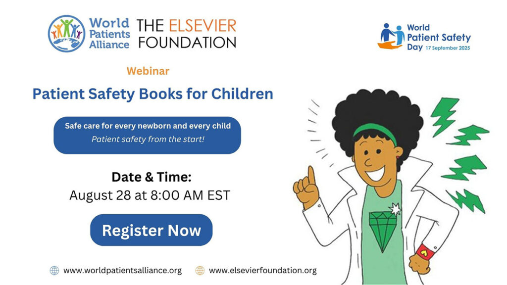 Webinar: Patient Safety Books for Children - World Patients Alliance