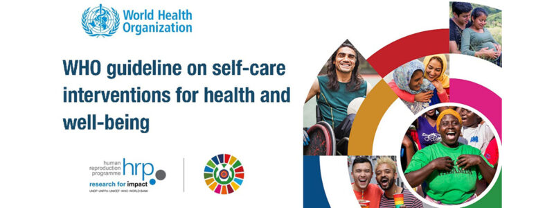 WHO guideline on self-care interventions - World Patients Alliance