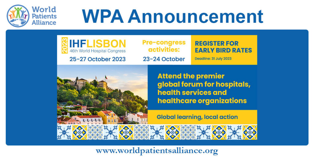 Recent Activities - World Patients Alliance